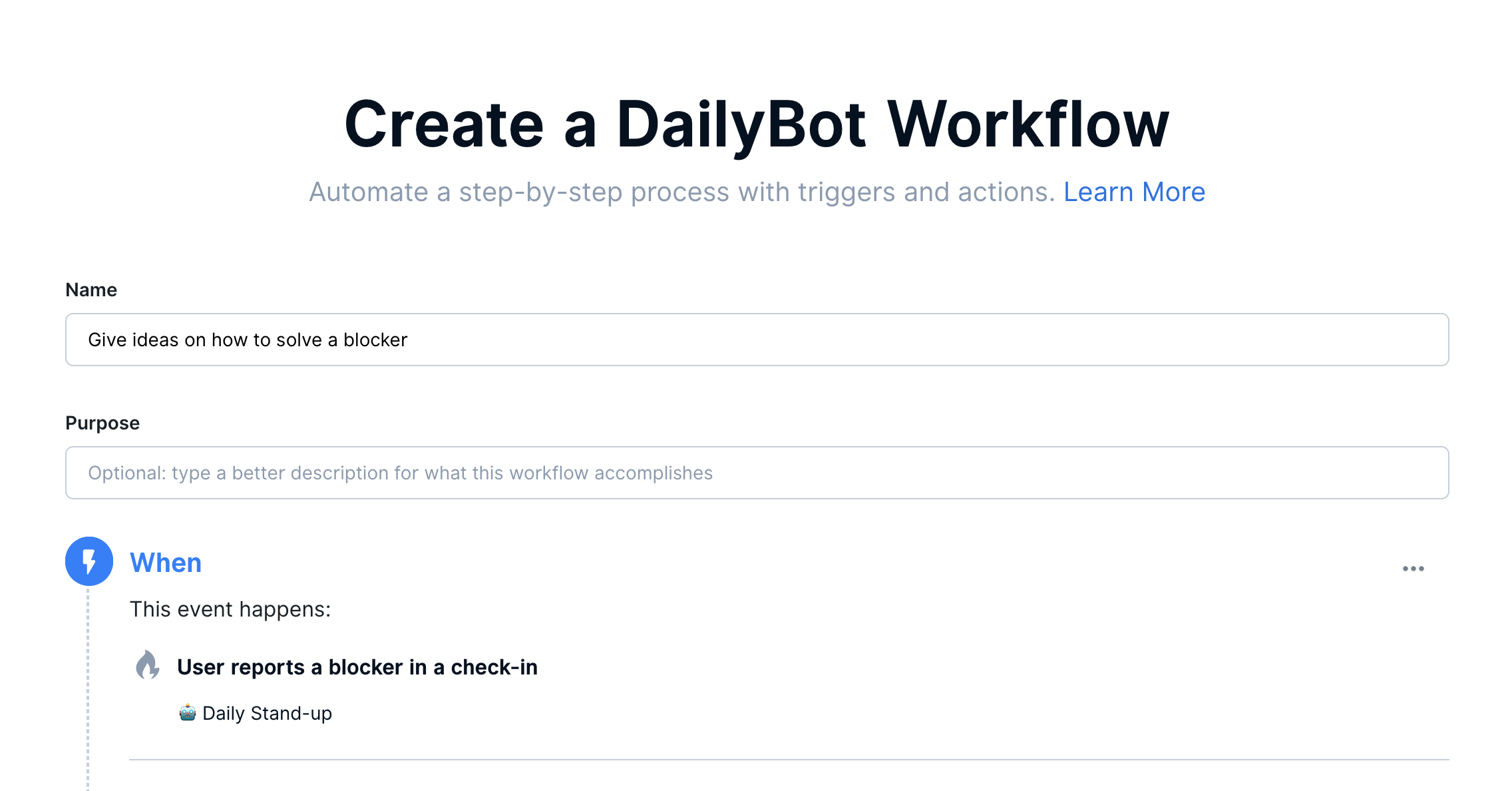 AI-powered Workflows β DailyBot Help Center AI-powered Workflows β DailyBot Help Center